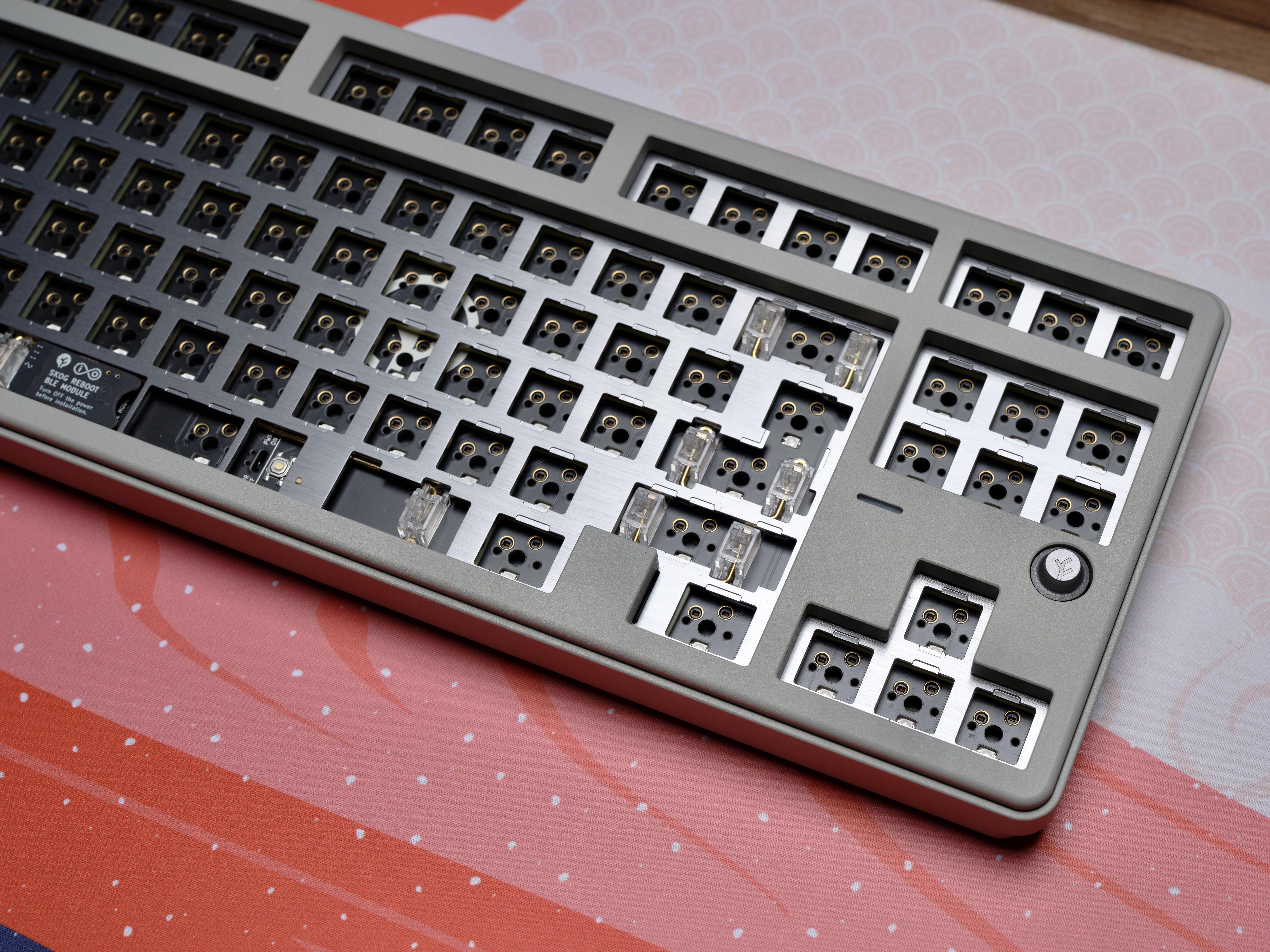 Skog-Reboot WKL TKL (Desert colour) mechanical keyboard kit with ...