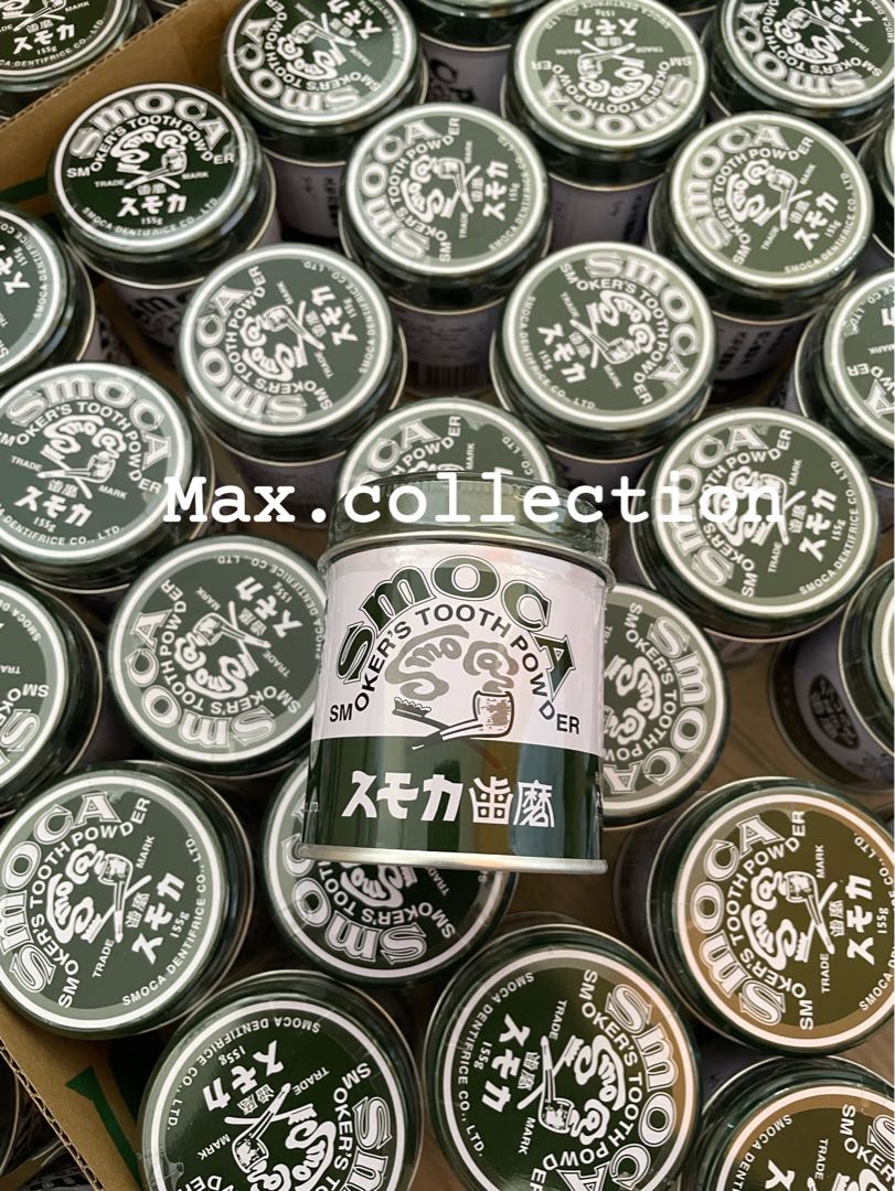 [現貨包郵]日本Smoca Tooth Powder 去漬美白牙粉 155g*綠色加強版, 美容＆個人護理, 健康及美容 - 口腔護理 ...