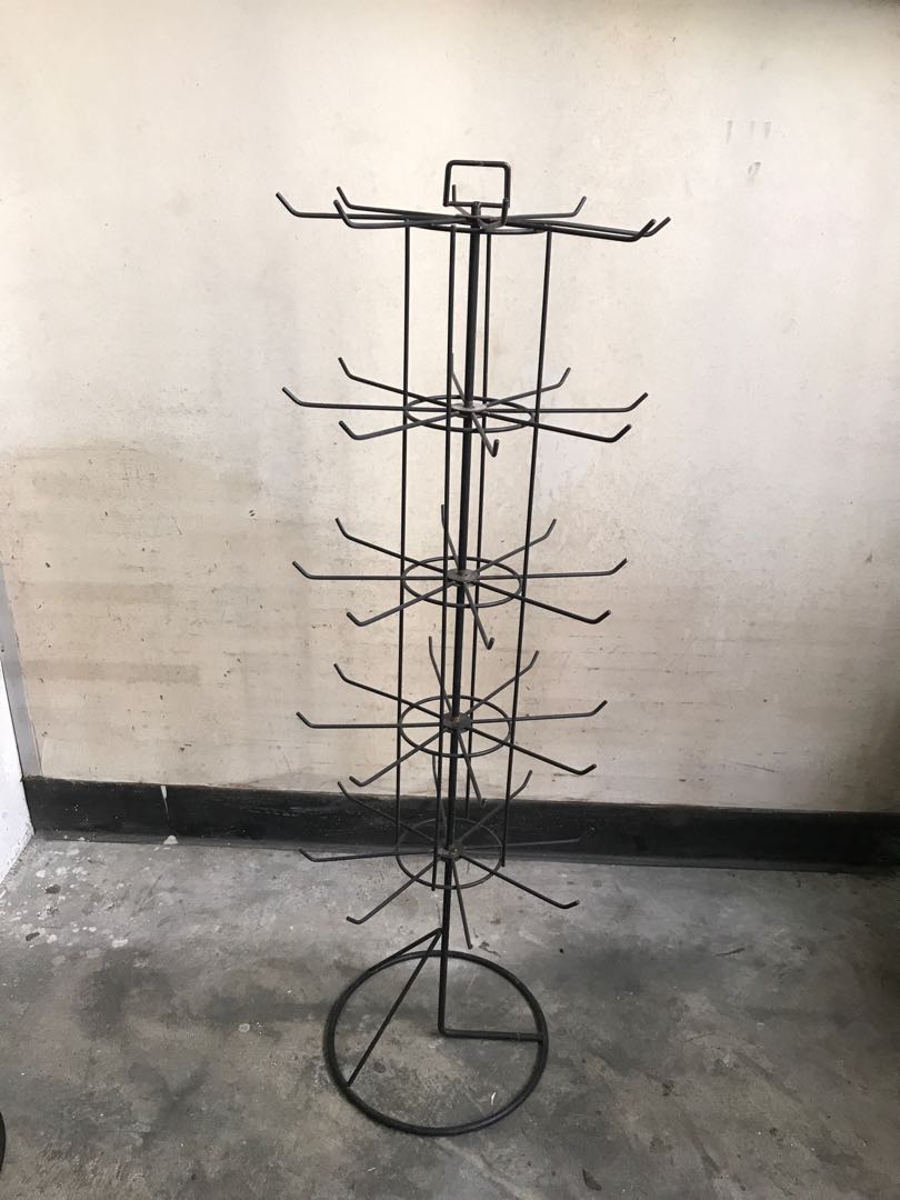 Spinner rack, Furniture & Home Living, Furniture, Shelves, Cabinets ...