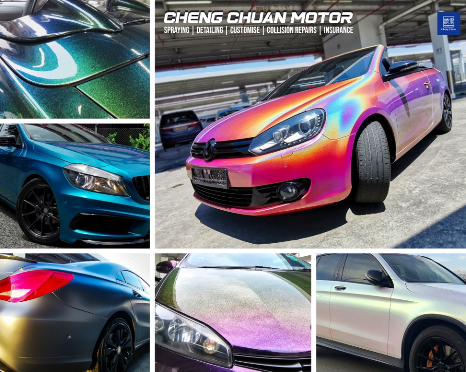 Spray Painting Special Effects, Car Accessories, Car Workshops ...