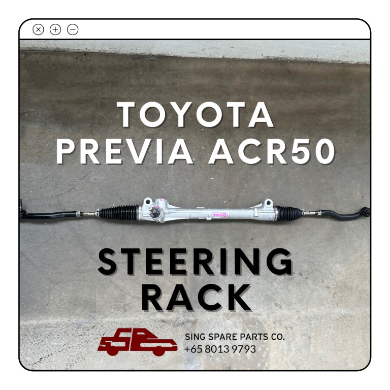Steering Rack Toyota Previa ACR50 Power Steering Rack and Pinion Power ...