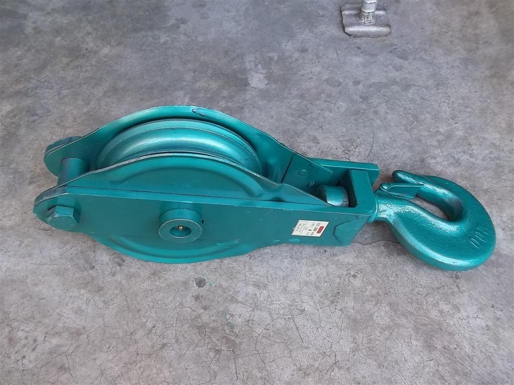 SWL 4T SINGLE and DOUBLE Snatch type Steel Pulley Block with Swivel ...
