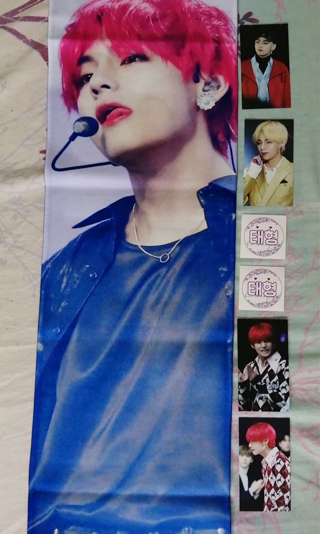 Taehyung Fansite banner, Hobbies & Toys, Memorabilia & Collectibles, K ...