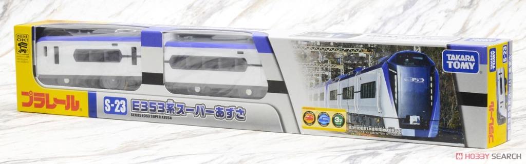 Takara Tomy Plarail - S-23 Series E353 Azusa East Japan Railway Train 陪樂兒 E353 系JR東日本梓號列車, 興趣及遊戲 ...
