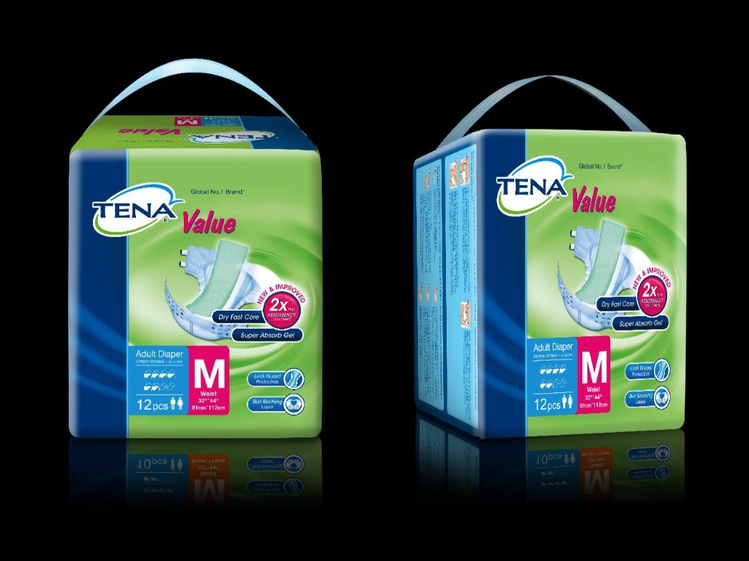 Tena Value M & L, Health & Nutrition, Assistive & Rehabilatory Aids, Adult Incontinence on Carousell