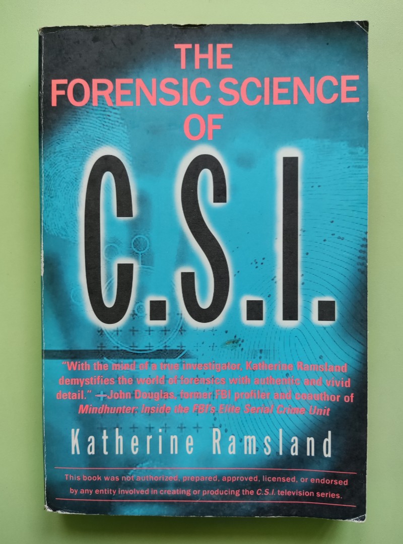 The Forensic Science of CSI, Hobbies & Toys, Books & Magazines, Fiction ...