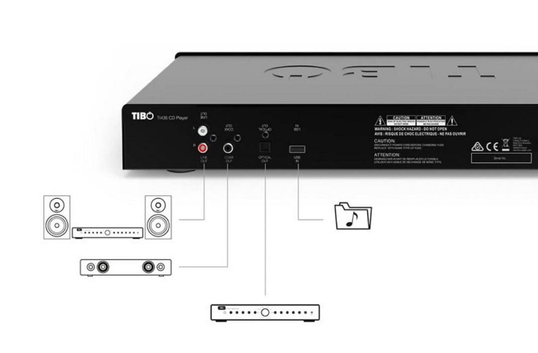 Tibo TI435CDP CD Player, Audio, Other Audio Equipment on Carousell