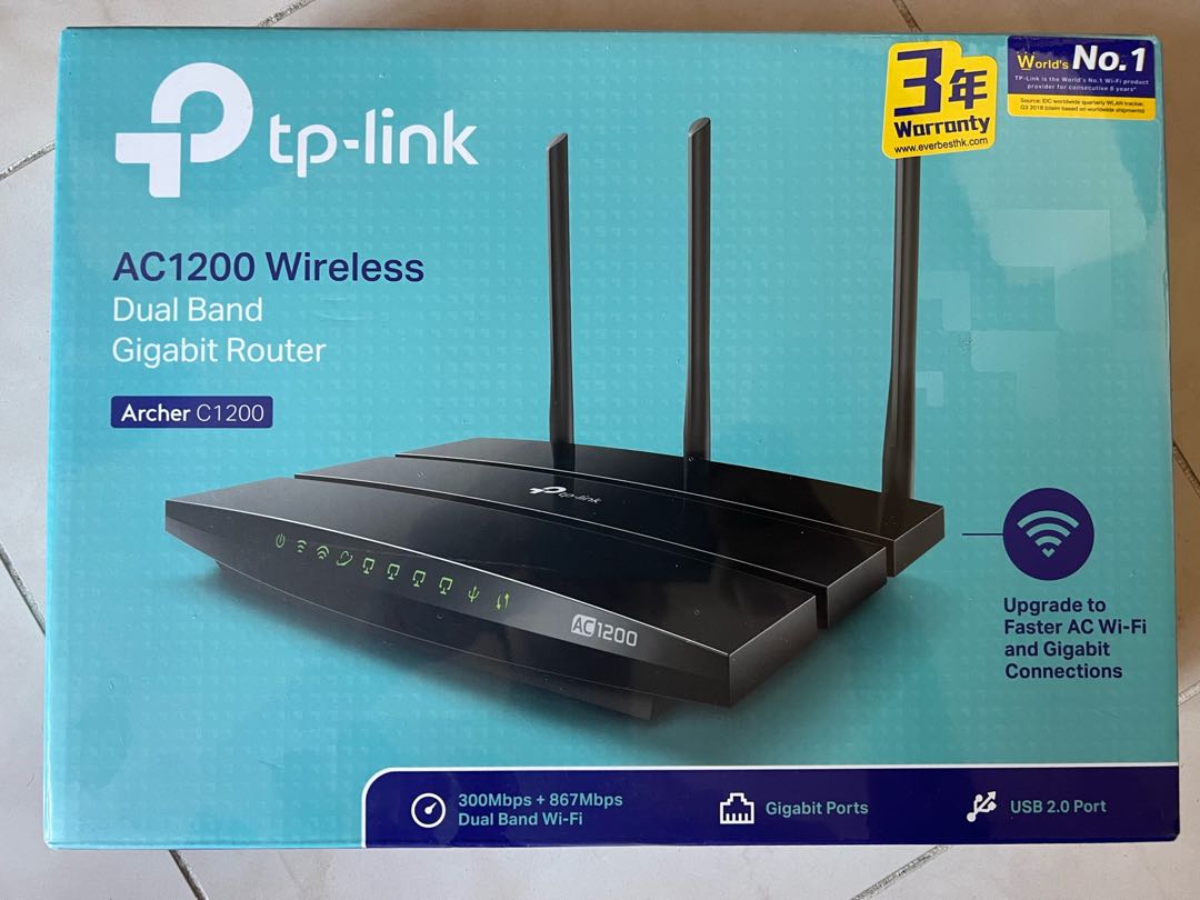 [價錢可議][全新]TP-LINK Router ac1200, 電腦＆科技, 電腦周邊及配件, Wifi及上網相關產品 - Carousell