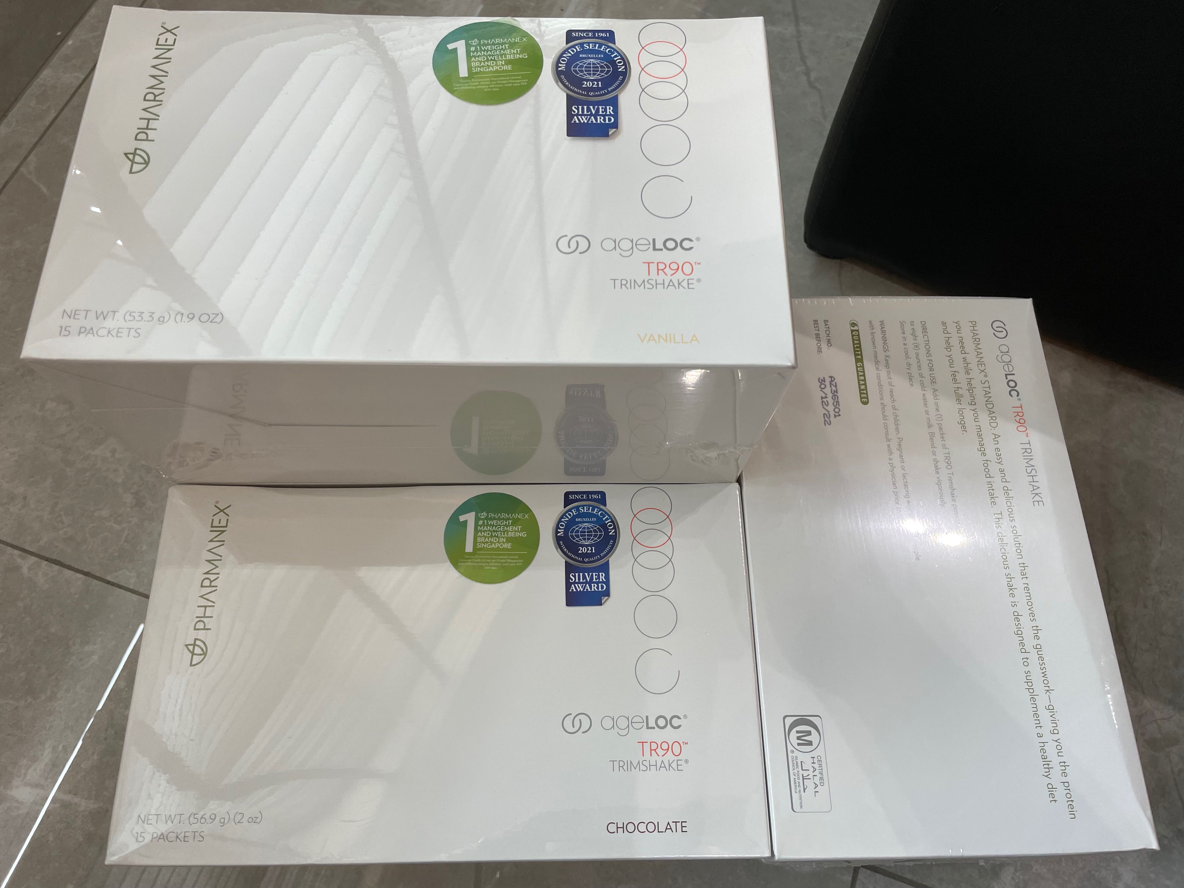 TR90 Trimshake Vanilla/Chocolate, Health & Nutrition, Health ...