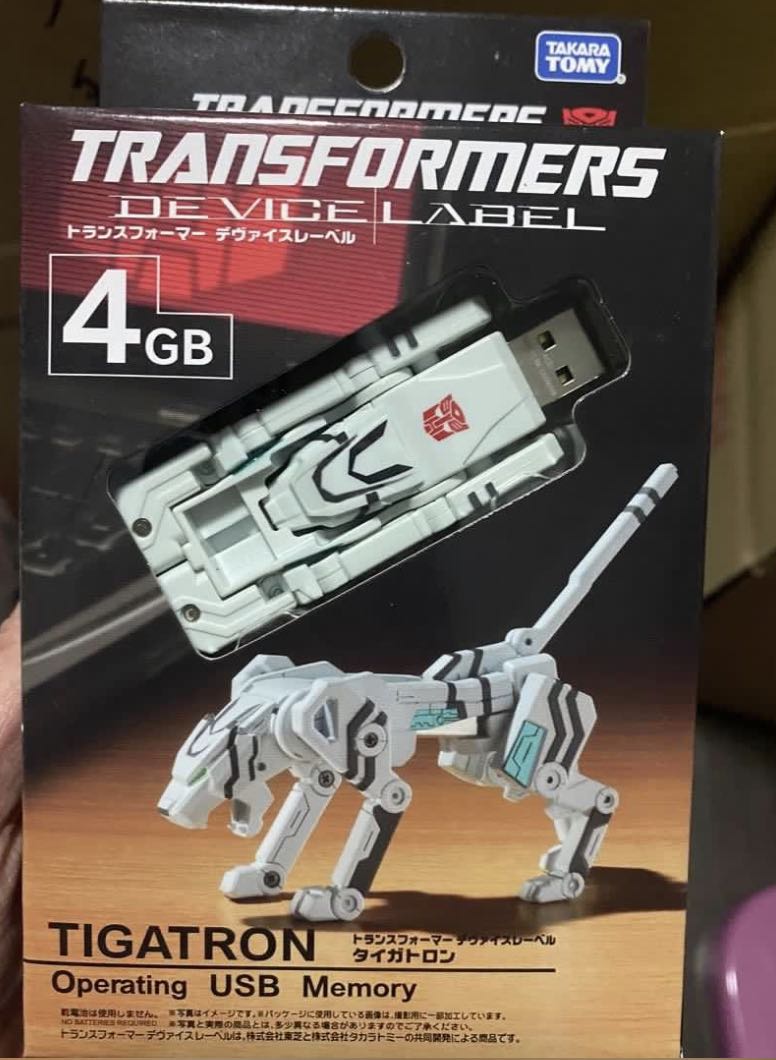Transformers USB Memory 4GB, Hobbies & Toys, Memorabilia & Collectibles ...