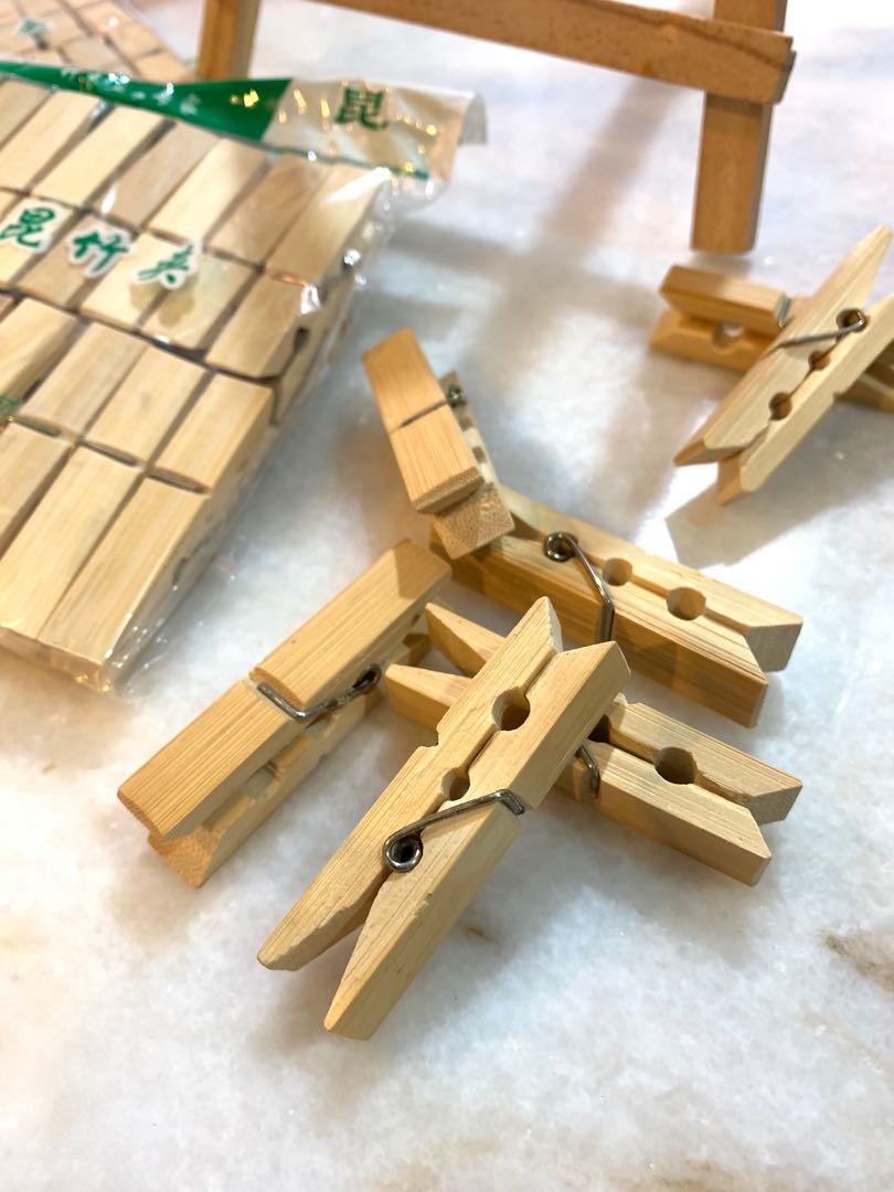 Wooden clipper, Hobbies & Toys, Stationery & Craft, Other Stationery ...