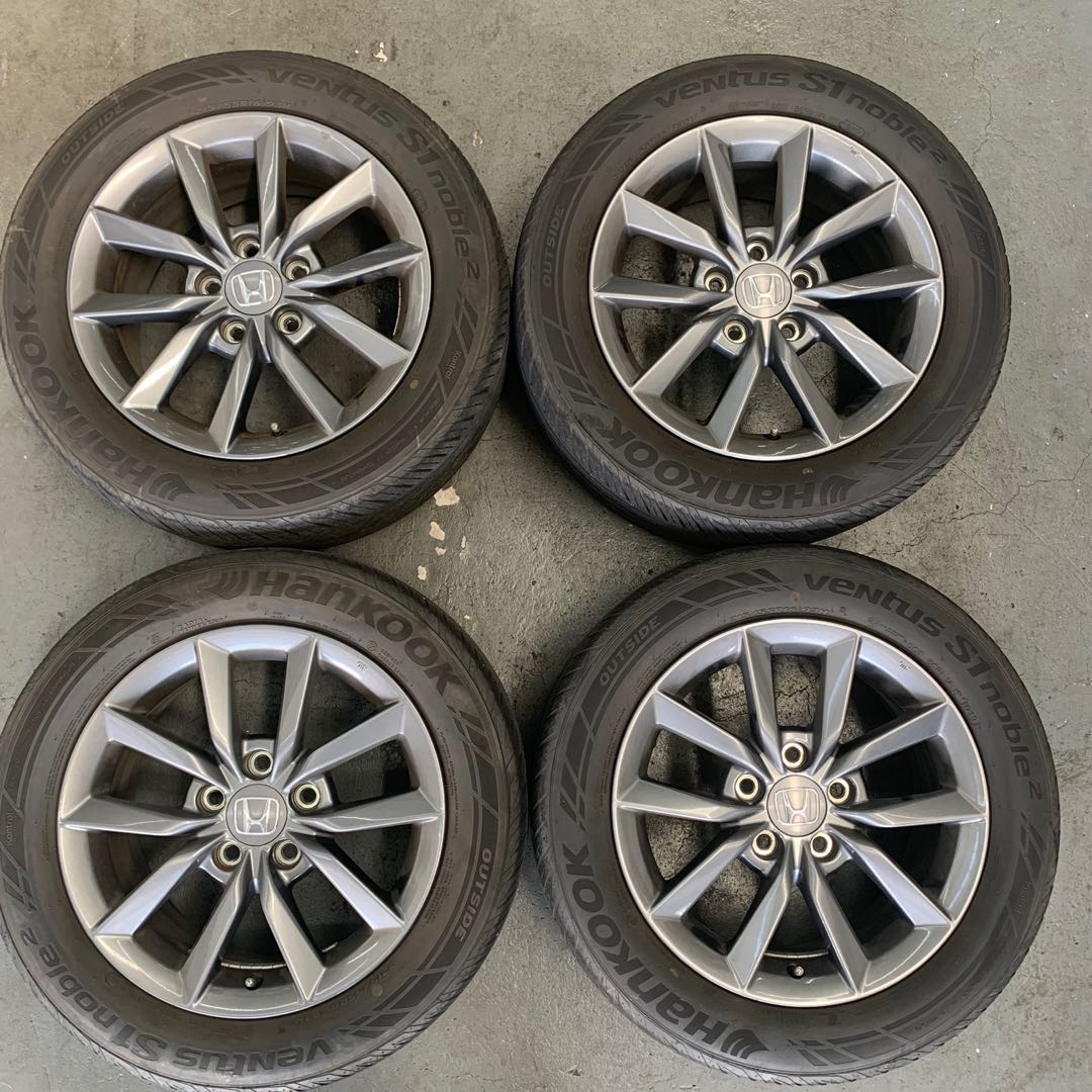 16”Original Honda Sport Rim, Car Accessories, Tyres & Rims on Carousell