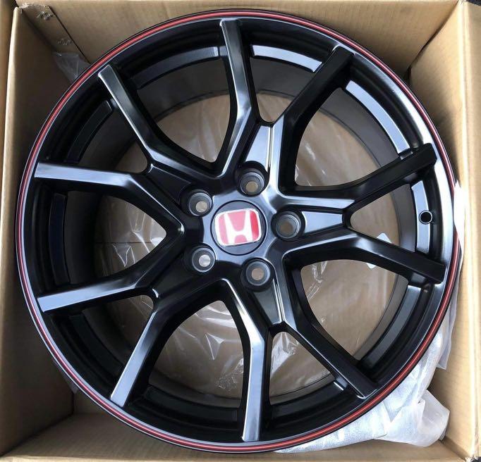 18” Honda Type R Design Mags 5Holes pcd 114 Bnew, Car Parts ...