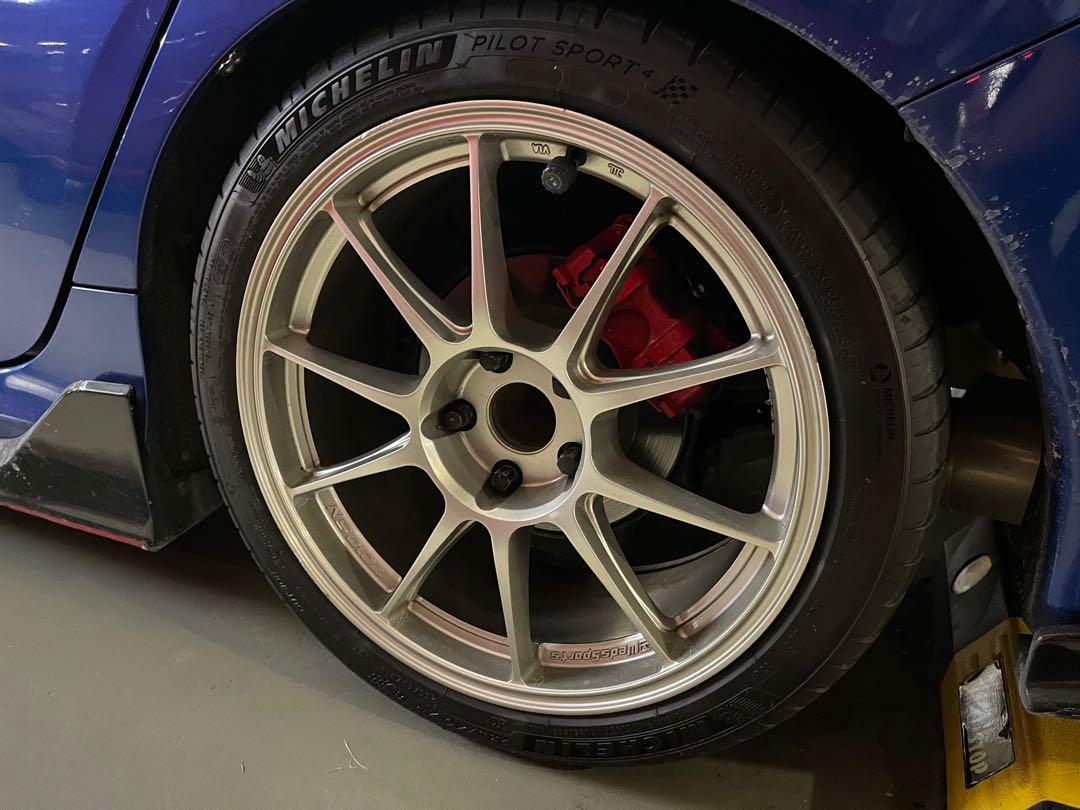 Wedsport TC105N 18” Rims, Car Accessories, Tyres & Rims on Carousell