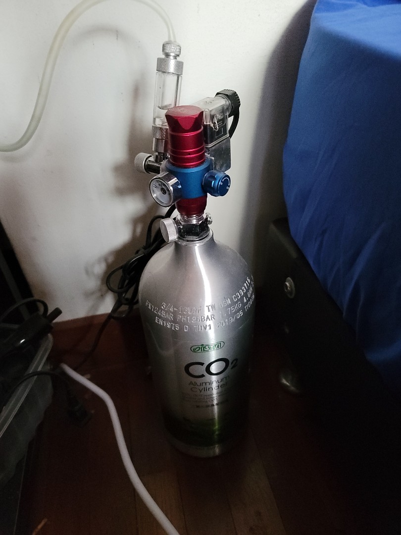 2KG Ista CO2 Canister with solenoid, Pet Supplies, Homes & Other Pet ...