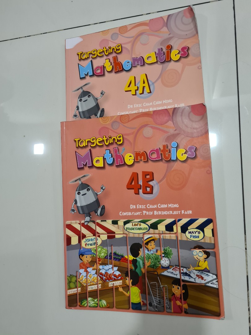 4A/B Targeting Maths, Hobbies & Toys, Books & Magazines, Textbooks on ...