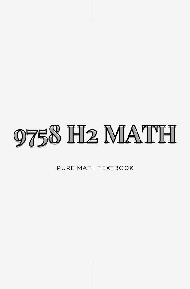 H2 Math (Pure) PDF Textbook, Hobbies & Toys, Books & Magazines ...