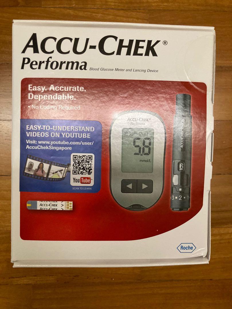 Accu-chek performa, Health & Nutrition, Health Monitors & Weighing ...