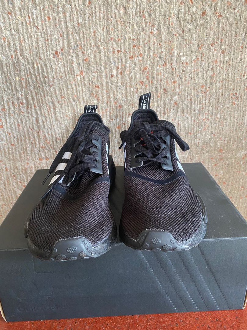 Adidas NMD R1 (Japanese Side print) sz9.5, Men's Fashion, Footwear ...