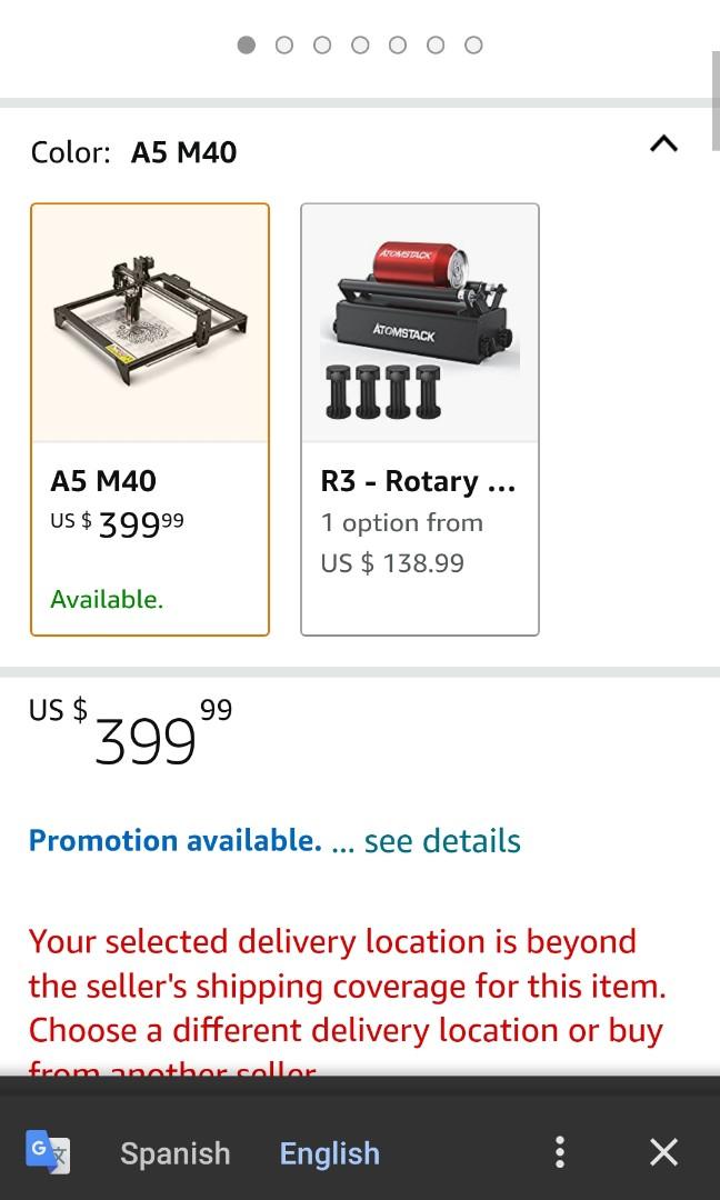 ATOMSTACK A5 M40 40W Laser Engraving, DIY CNC Laser Engraving and ...