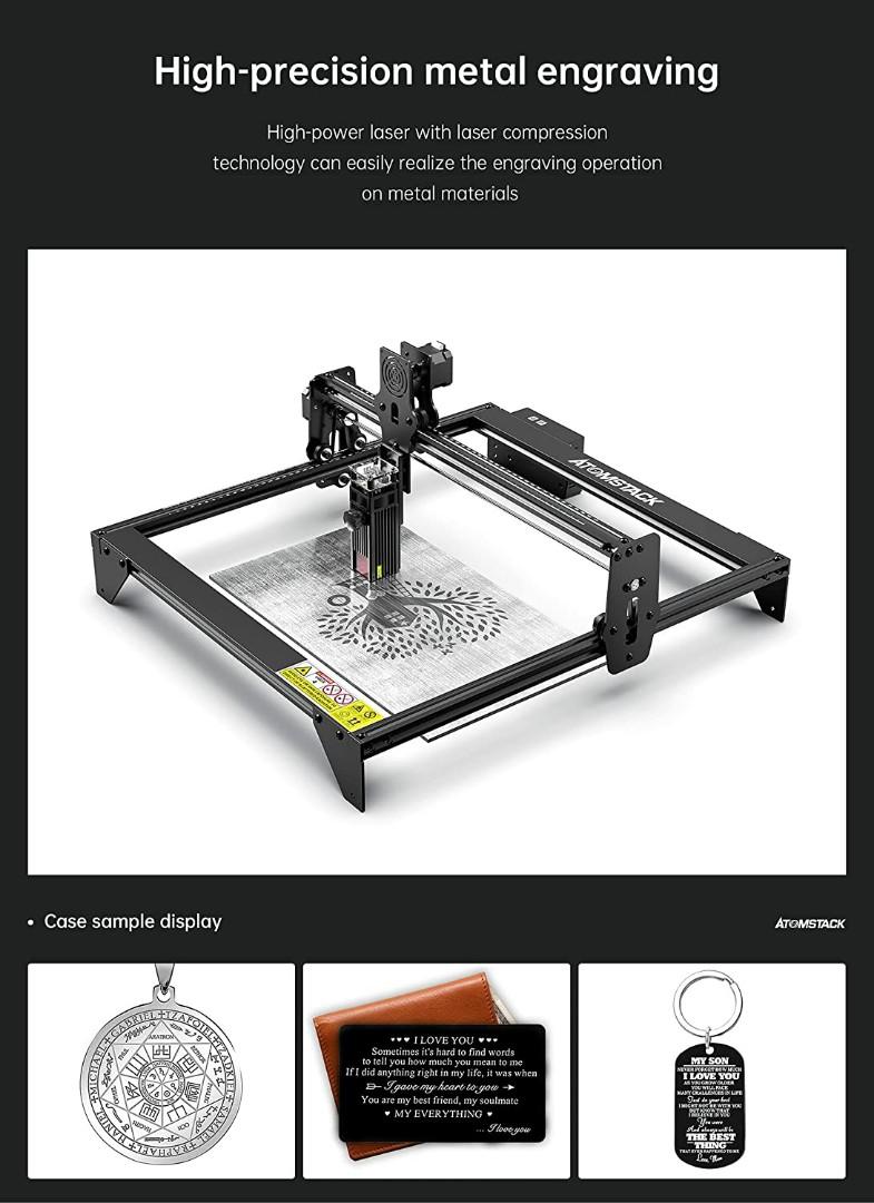 ATOMSTACK A5 M40 40W Laser Engraving, DIY CNC Laser Engraving and ...