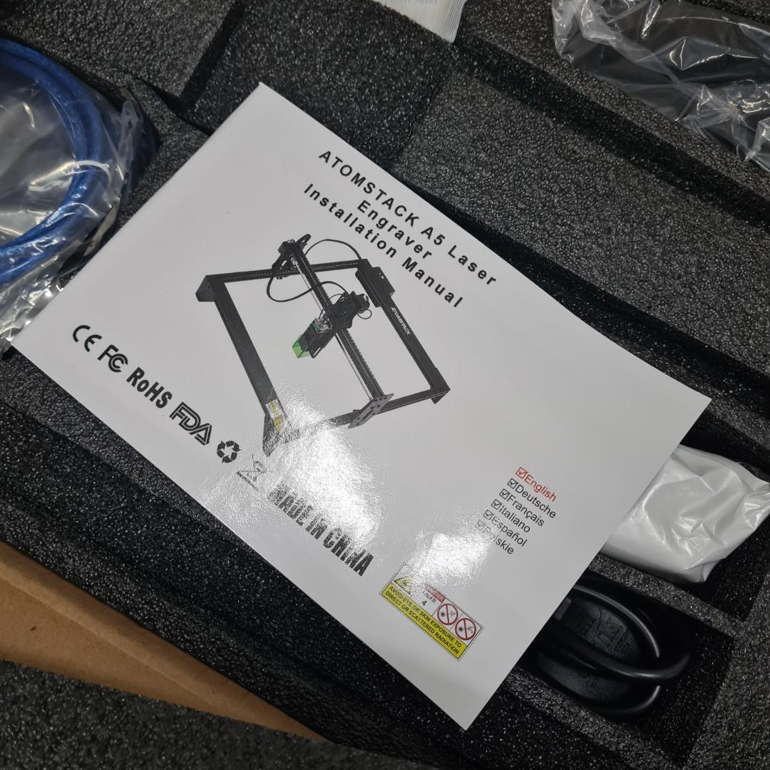 ATOMSTACK A5 M40 40W Laser Engraving, DIY CNC Laser Engraving and ...