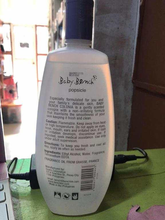 BABY BENCH Popsicle Cologne 500ml, Babies & Kids, Bathing & Changing ...