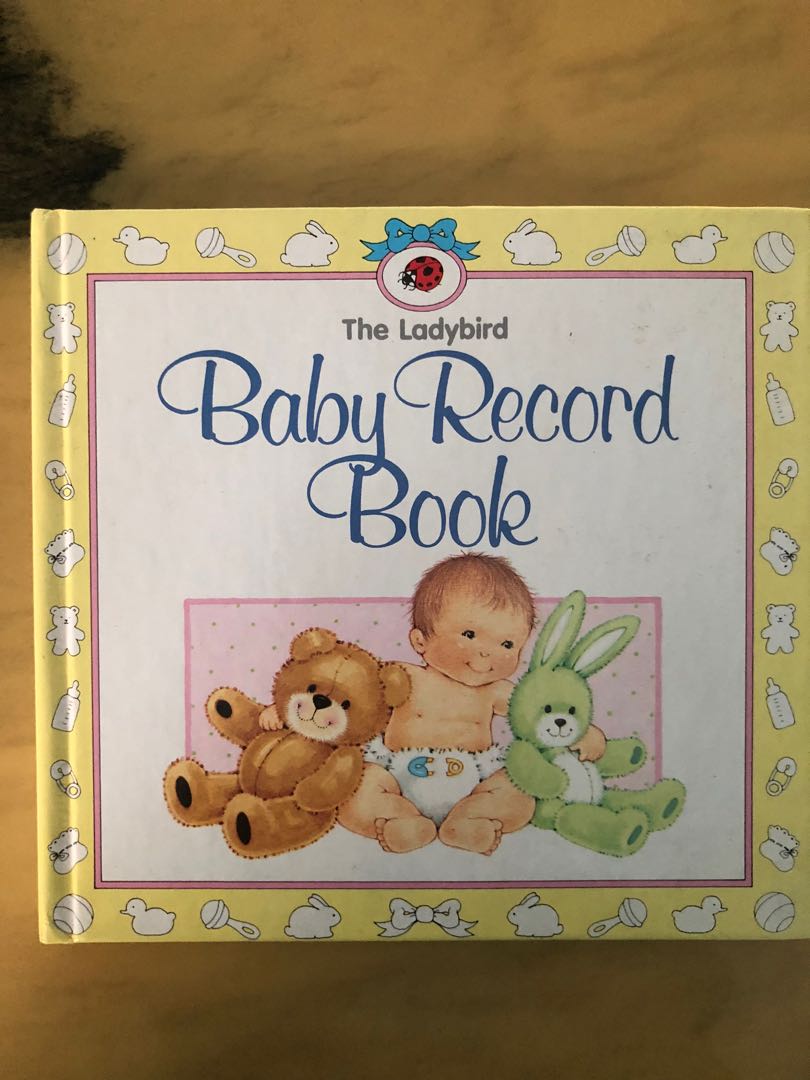 Baby Record Book, Hobbies & Toys, Books & Magazines, Children's Books ...