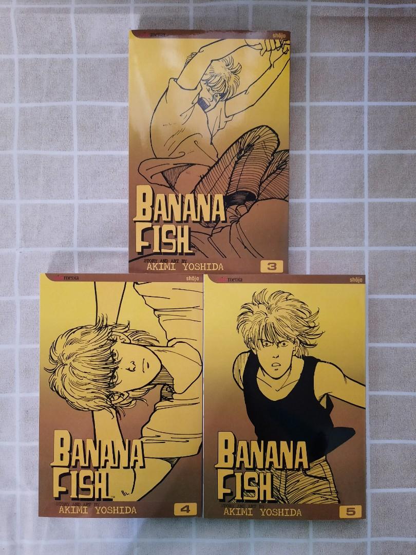 Banana Fish Vol. 3-5, Hobbies & Toys, Books & Magazines, Comics & Manga ...
