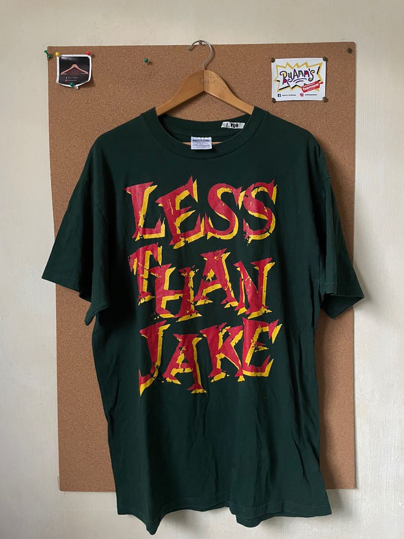 Band Shirt Less Than Jake, Men's Fashion, Tops & Sets, Tshirts & Polo ...