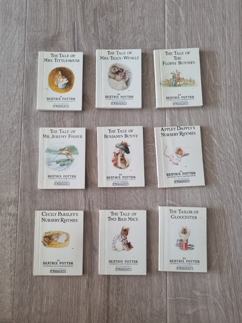 Beatrix Potter Miniature Collections 1 2 3, Hobbies & Toys, Books ...