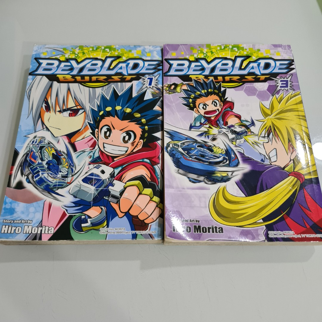 Beyblade Burst Book 1 & 3, Hobbies & Toys, Books & Magazines, Comics ...