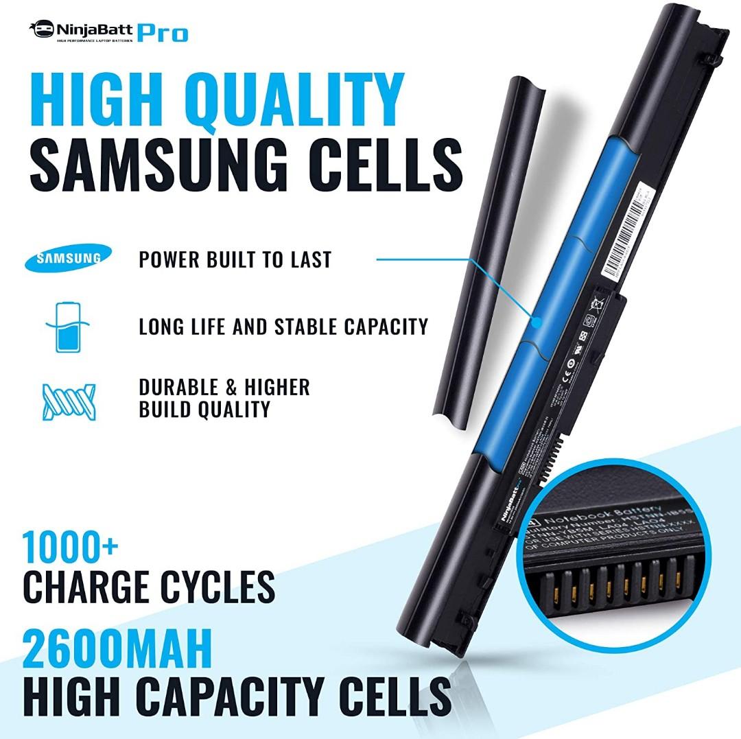 BNIB NinjaBatt PRO Laptop Battery for HP LA03 LA04 776622-001 728460 ...