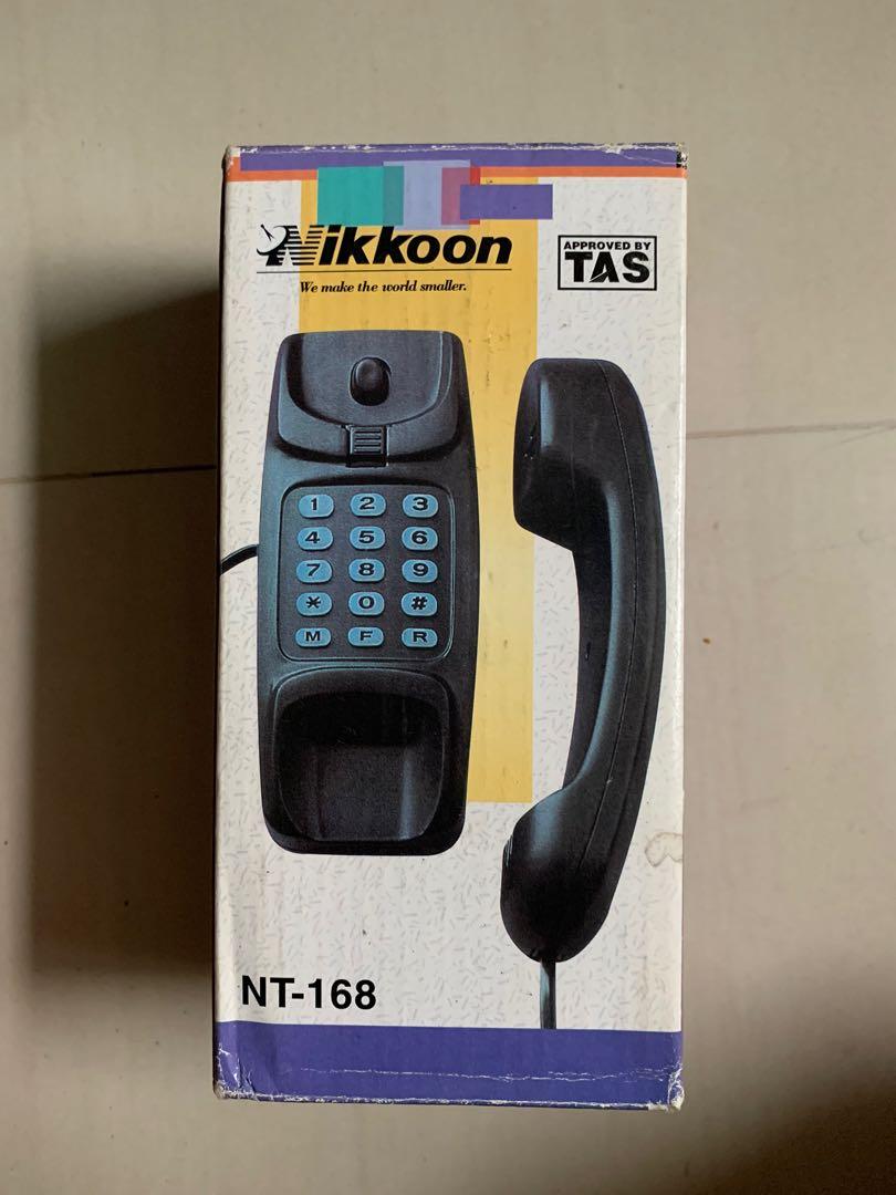 BNIB Unused Nikkoon NT-168 Retro Vintage Sweet Pink Wall Mount / Desk ...