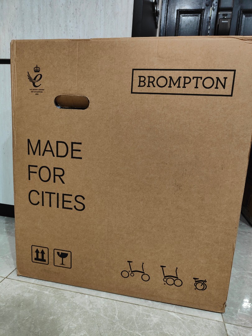 Brompton box, Sports Equipment, Bicycles & Parts, Parts & Accessories ...