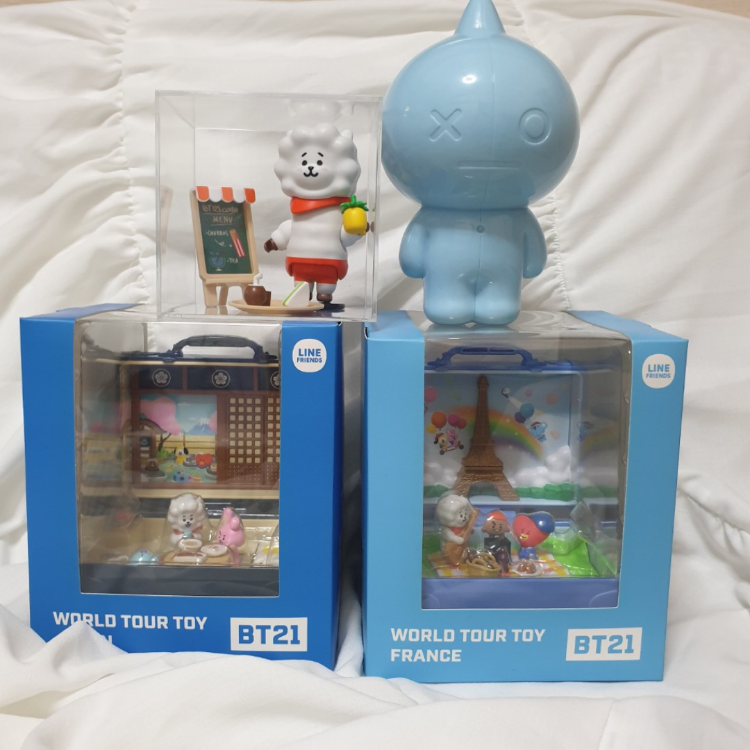 BT21 World Tour Toy & BT21 Universtar Toy Figurines, Hobbies & Toys ...