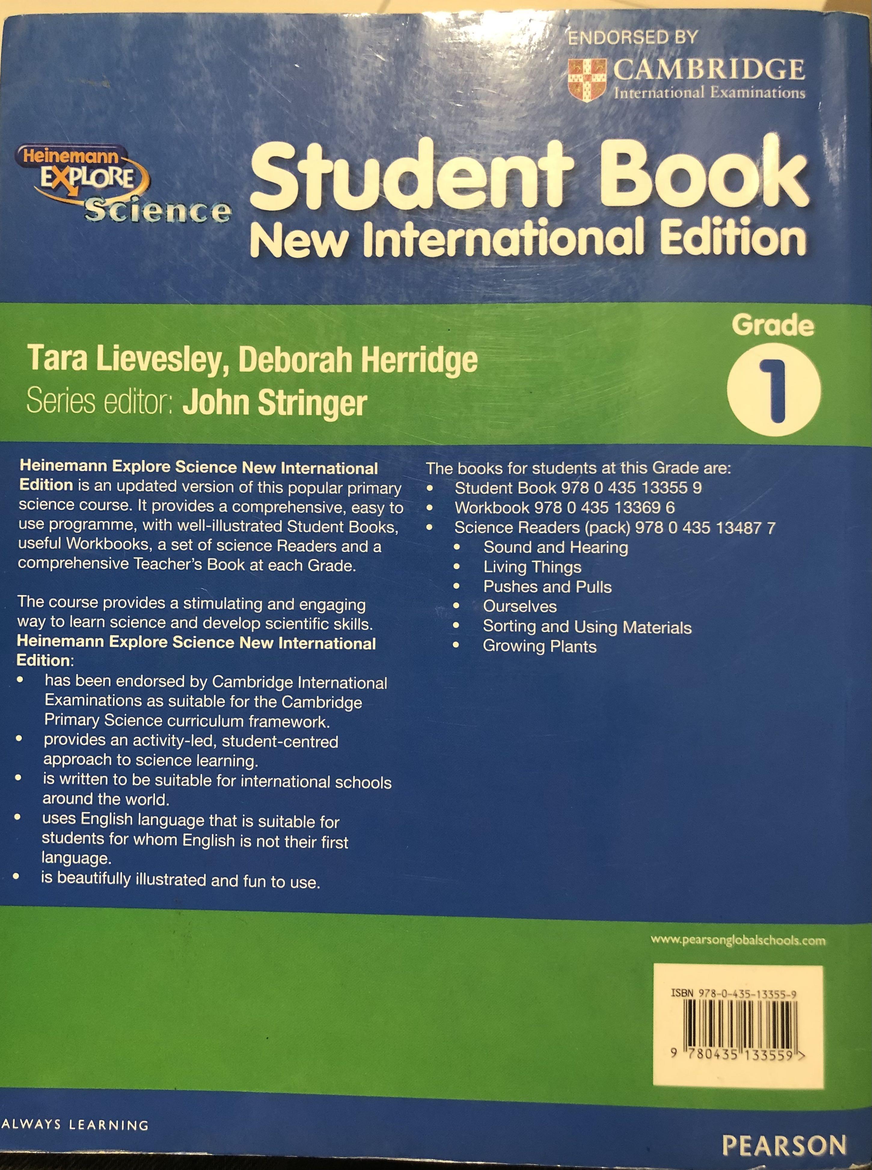 Cambridge Science Student Book Grade 1, Hobbies & Toys, Books ...
