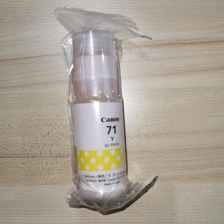 Canon Pixma GI-71 Pigment Genuine Ink Set, Computers & Tech, Printers ...