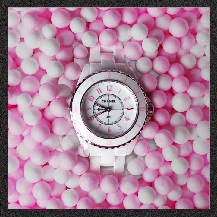 Chanel J12 Pink Blush, Luxury, Watches on Carousell