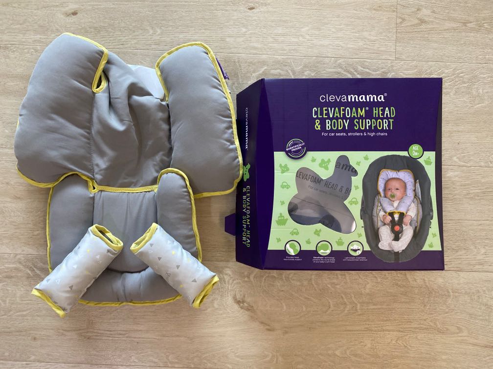 Clevamama ClevaFoam Head & Body Support (For car seats, strollers ...
