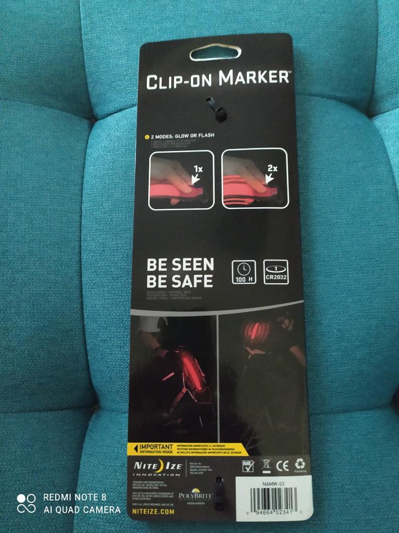 Clip on marker, Sports Equipment, Bicycles & Parts, Parts & Accessories ...