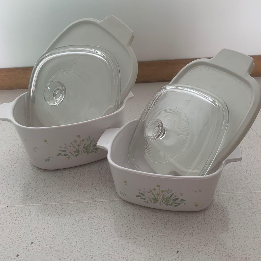 Corningware Casserole Set, Furniture & Home Living, Kitchenware ...