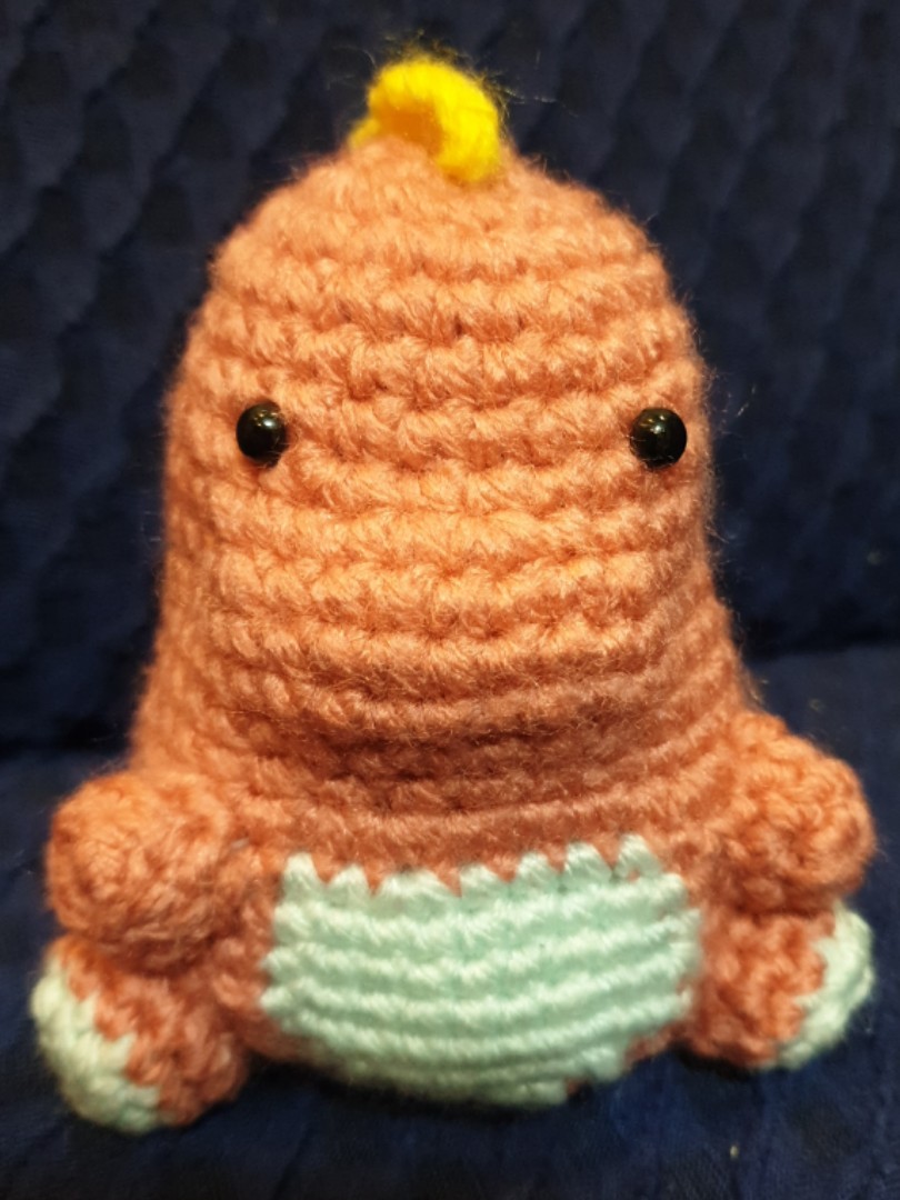 Crochet Amigurumi Chubzilla, Hobbies & Toys, Stationery & Craft ...