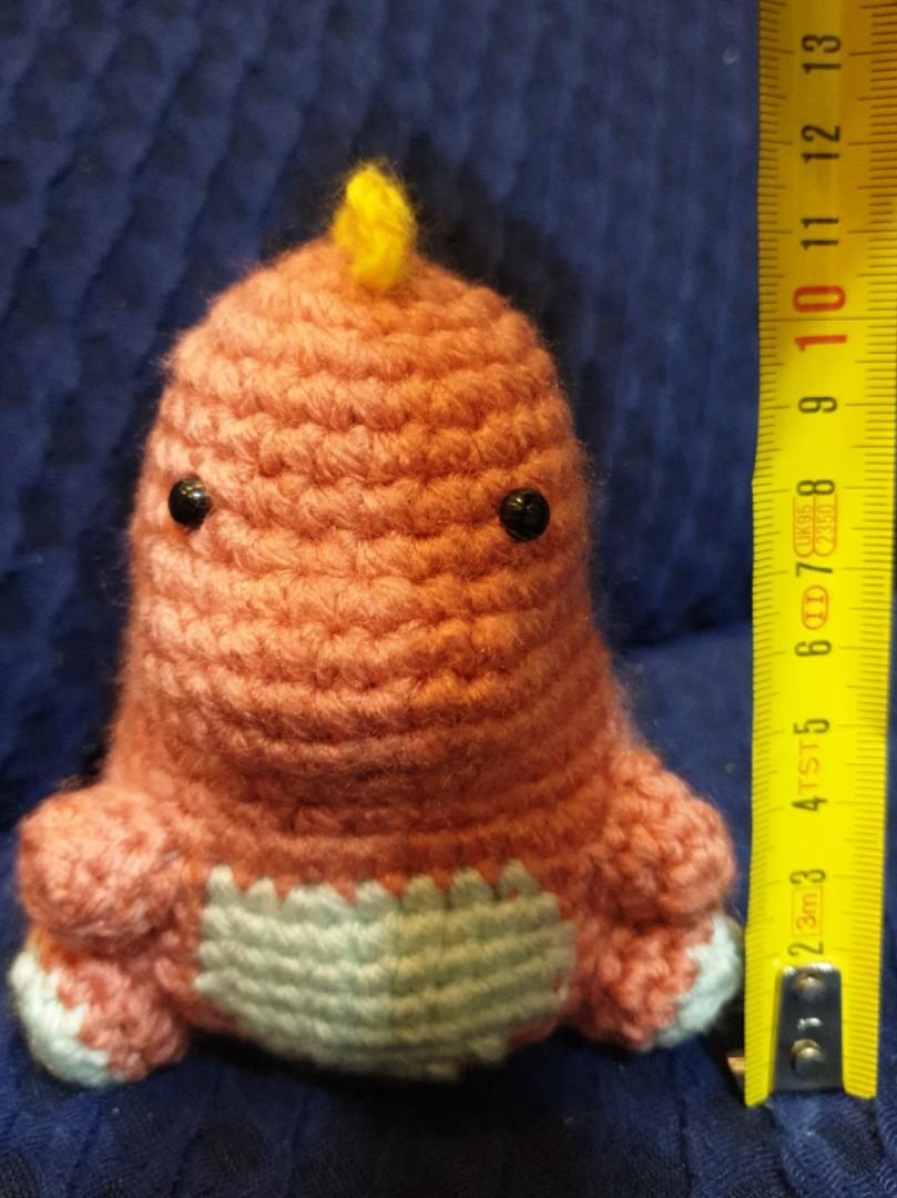 Crochet Amigurumi Chubzilla, Hobbies & Toys, Stationery & Craft ...