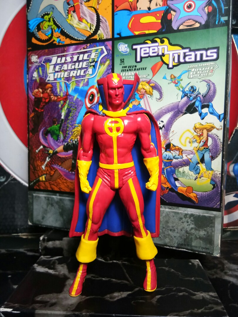 DC Direct Justice League Alex Ross Red Tornado Action Figure, Hobbies ...