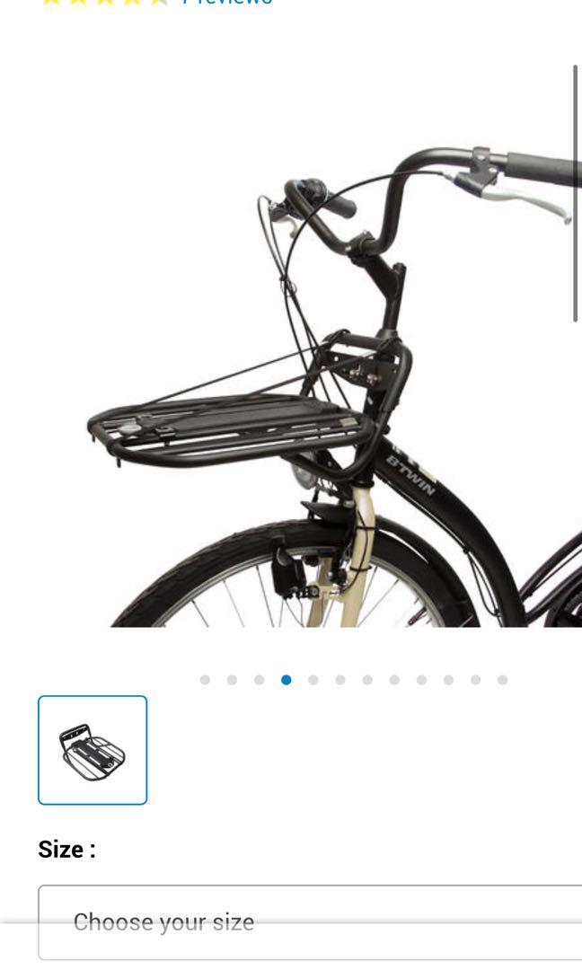 decathlon front rack, Sports Equipment, Bicycles & Parts, Parts ...