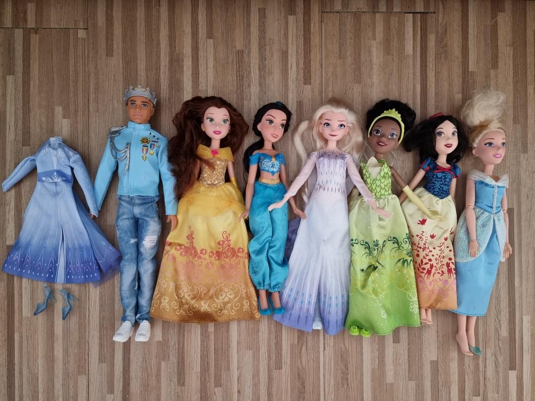 Disney Princess Barbies, Hobbies & Toys, Toys & Games on Carousell
