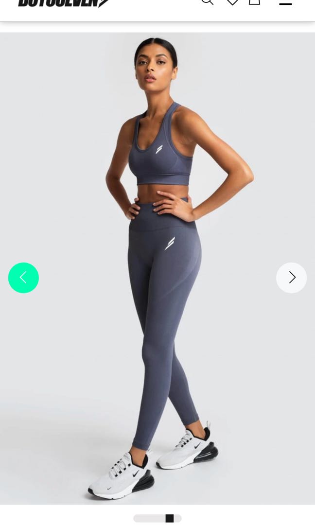 DOYOUEVEN Hyperflex Seamless Set Cool Charcoal, Women's Fashion ...