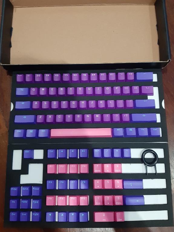 Ducky Ultraviolet Keycaps, Computers & Tech, Parts & Accessories ...