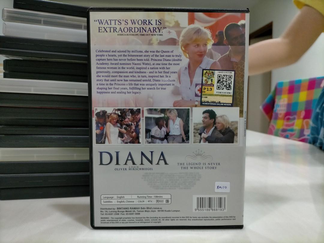 (DVD) Diana, Hobbies & Toys, Music & Media, CDs & DVDs on Carousell